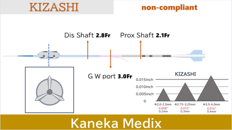 Types and Basics of Cutting and Scoring Balloons【for PCI】 | カンペの獣