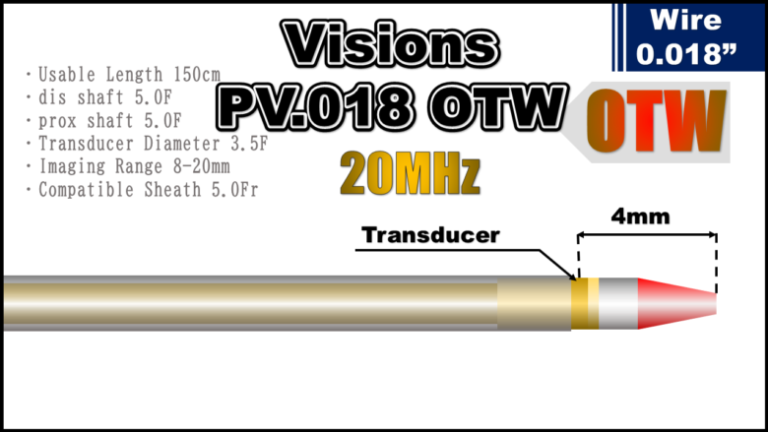 IVUS Catheter Types and Specs for EVT and Stent Grafts | カンペの獣
