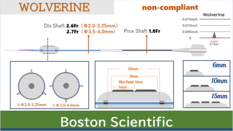 Types and Basics of Cutting and Scoring Balloons【for PCI】 | カンペの獣
